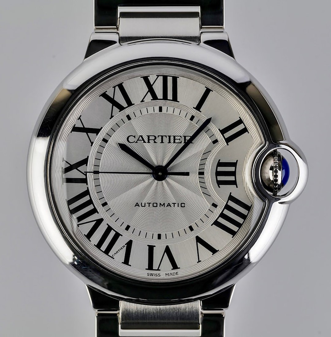 Cartier Ballon Bleu Automatic Silver Dial Unisex Watch WSBB0048 - Etsy