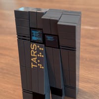 Interstellar Movie - TARS. CASE. & KIPP Robot Custom Model Figure 3D ...