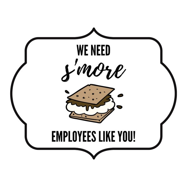 We Need Smore Nurses Like You Printable - Etsy