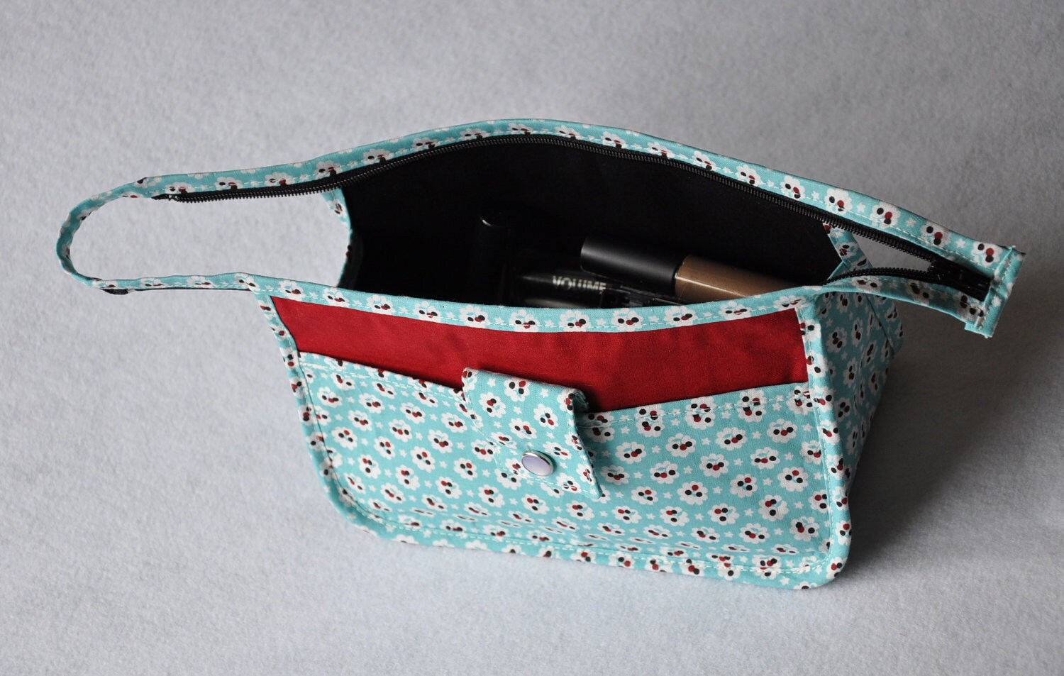 Make-up Bag / Travel Bag - PDF Sewing Pattern & Tutorial; Travel Case ...