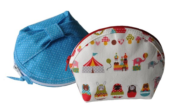 Rounded Zipper Pouch PDF Sewing Pattern & Tutorial case | Etsy