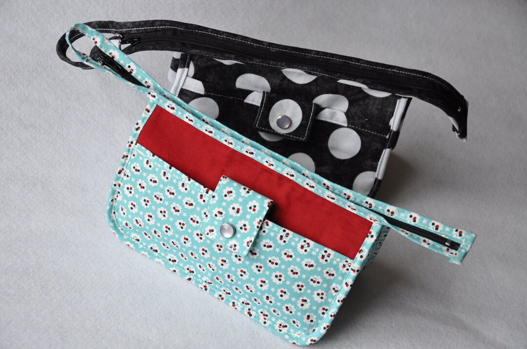 Make-up Bag / Travel Bag - PDF Sewing Pattern & Tutorial; Travel Case ...