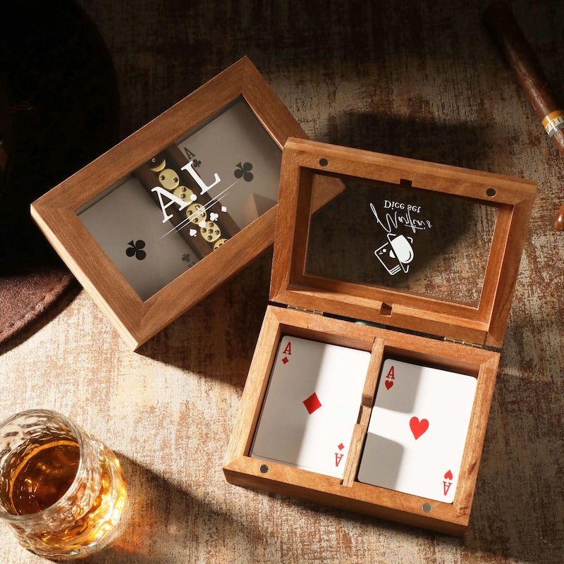Playing Cards Storage Box - Etsy