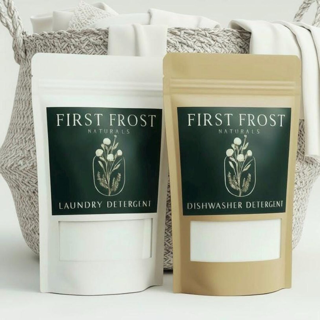 All-natural Detergent Gift Box, Laundry & Dishwasher Soaps, Organic ...