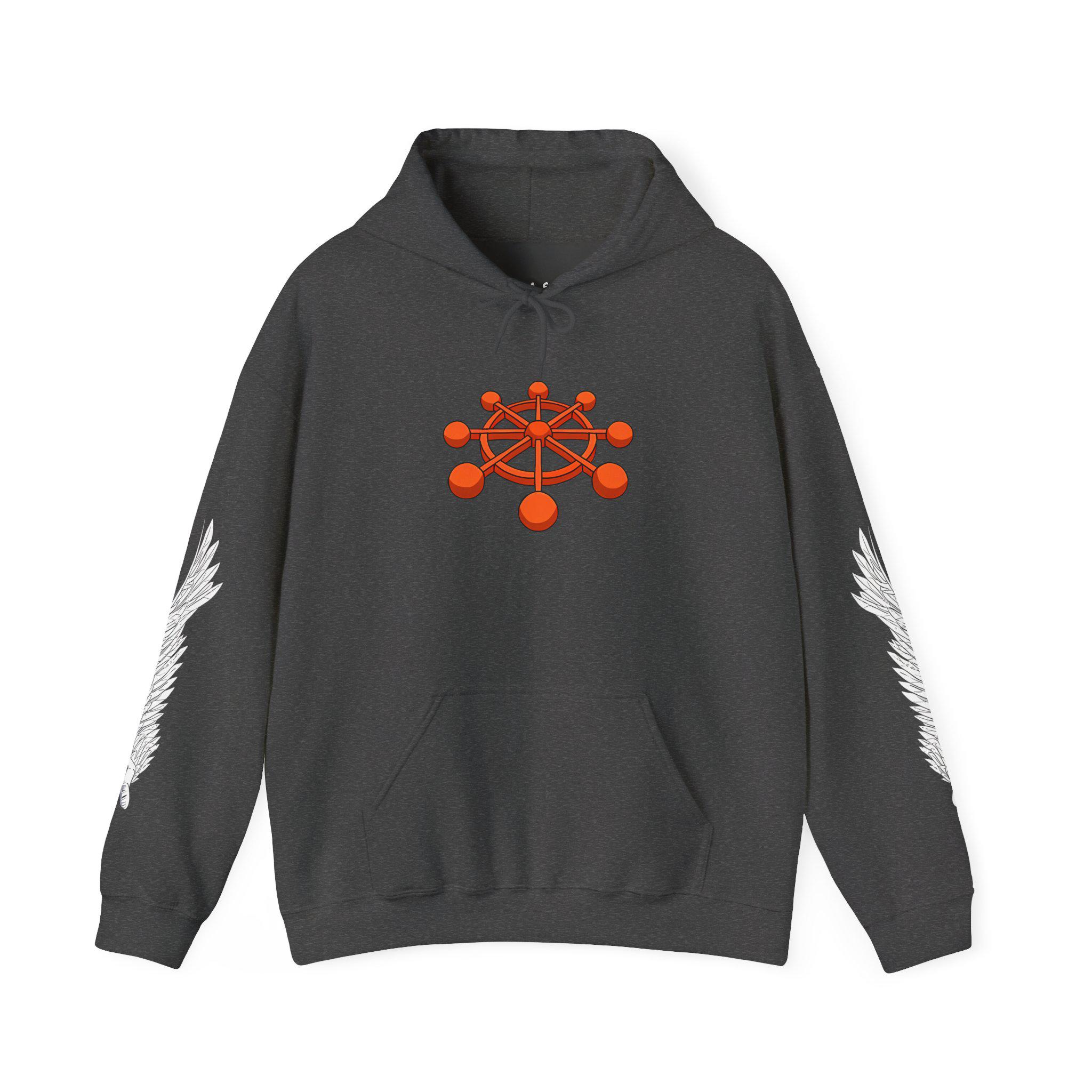 Anime Merch by Maghanime | Adaptation Wheel Heavy Blend Hoodie With ...