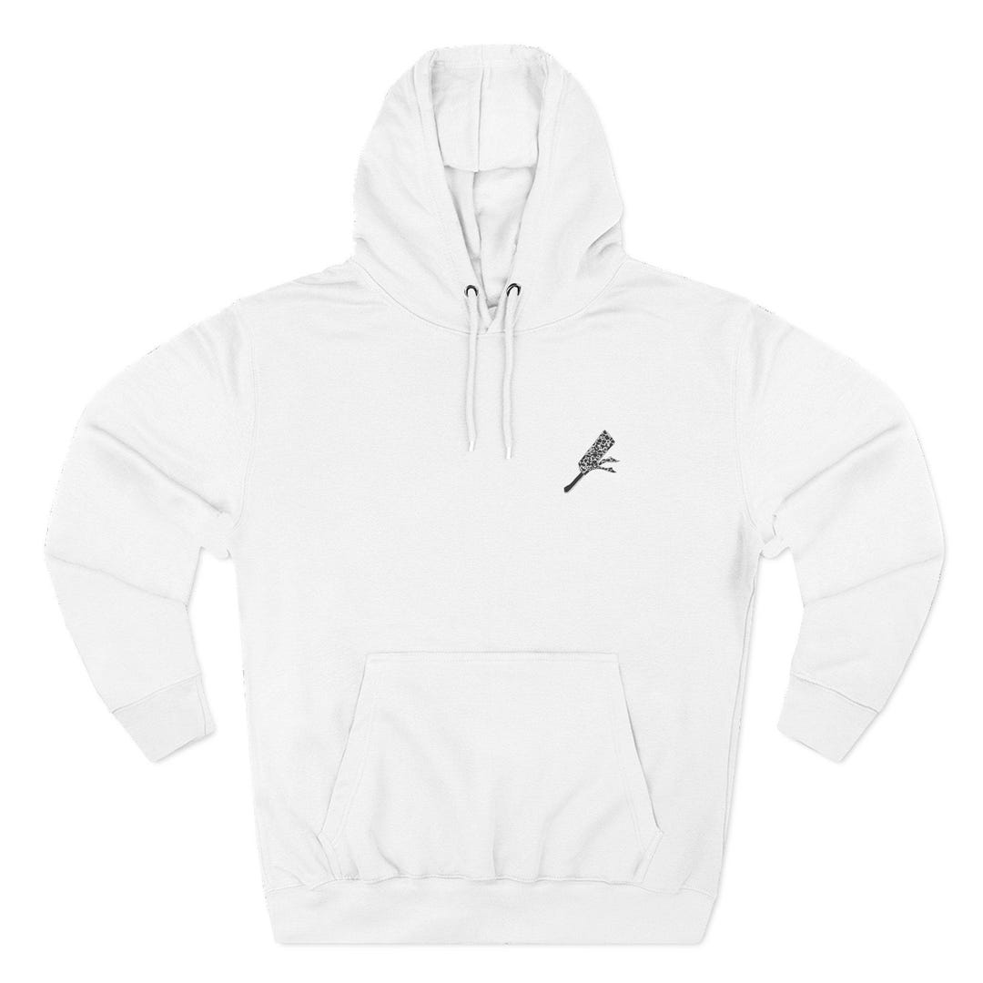 Embroidered Anime Merch Made by Maghanime | Minimal Rose Sketch Hoodie ...