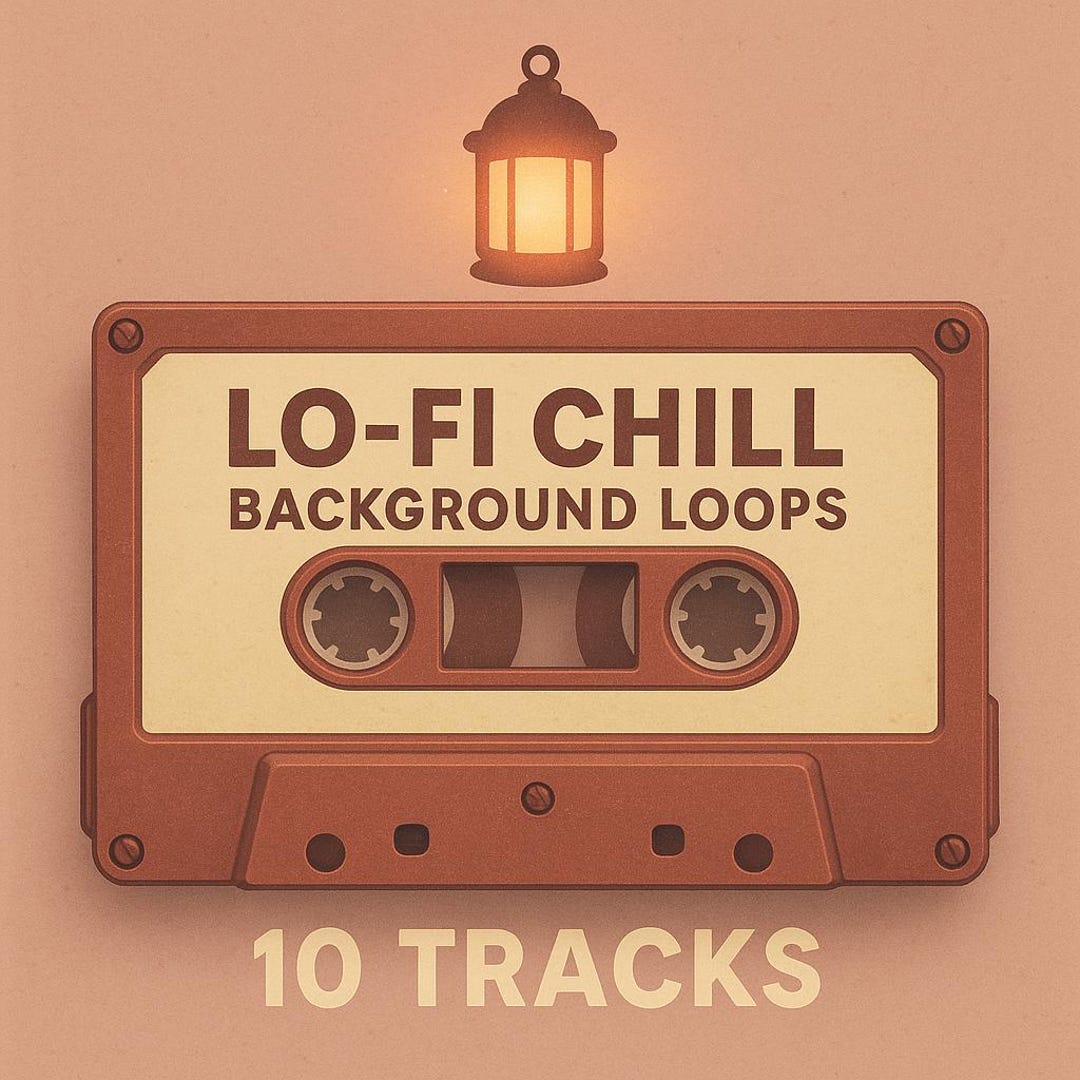 Lo-fi Chill Background Loops – 10 Track Pack (WAV + MP3) - Etsy