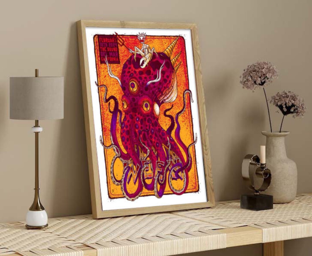 Ween Band Feb 18 2024 Del Mar, CA Tour Poster - Etsy