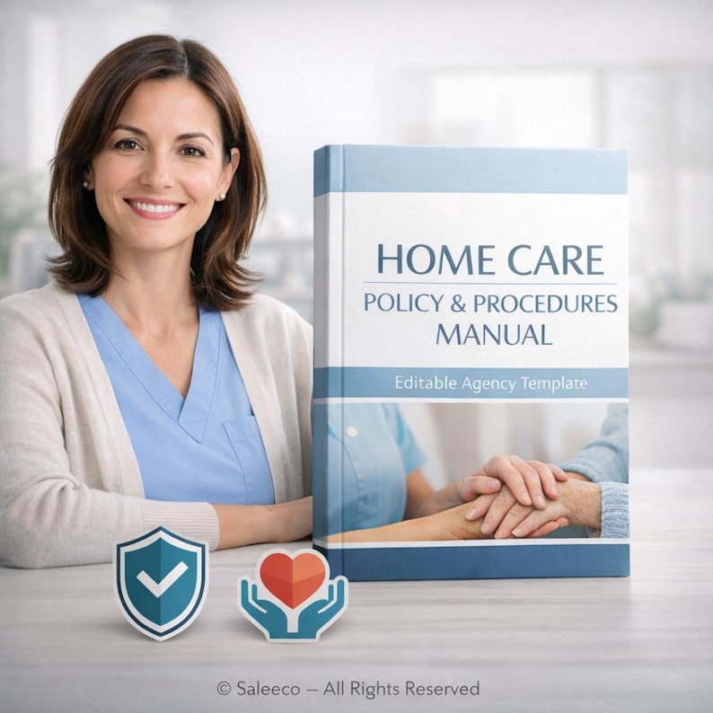 HIPAA Compliant Home Care Policy & Procedures Manual | Editable Agency ...