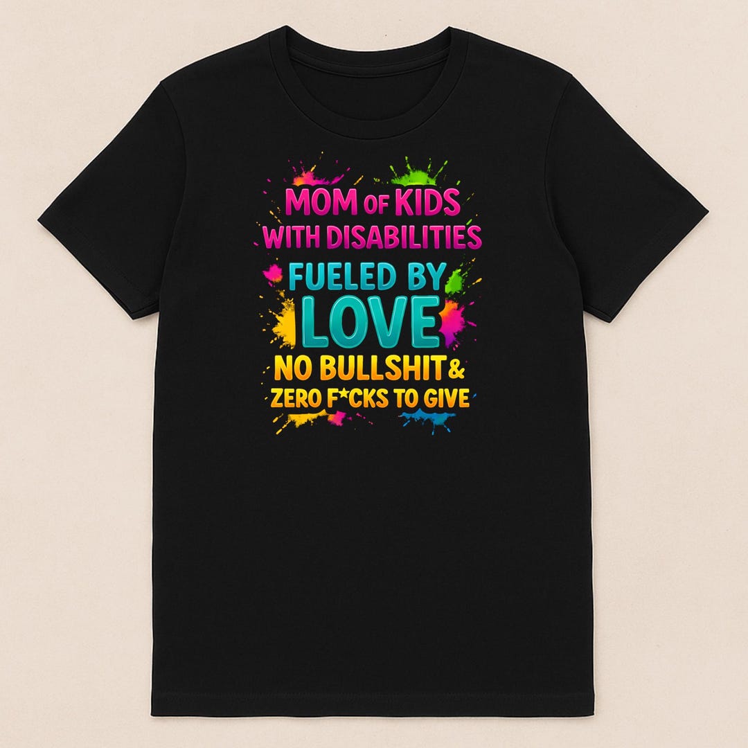 Mom of Kids With Disabilities Shirt • Bella Canvas 3001 Unisex Tee ...