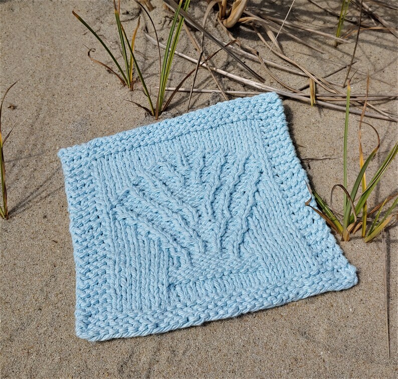 Beach Discloths PDF Knitting Pattern by Vint Hill Knits - Etsy