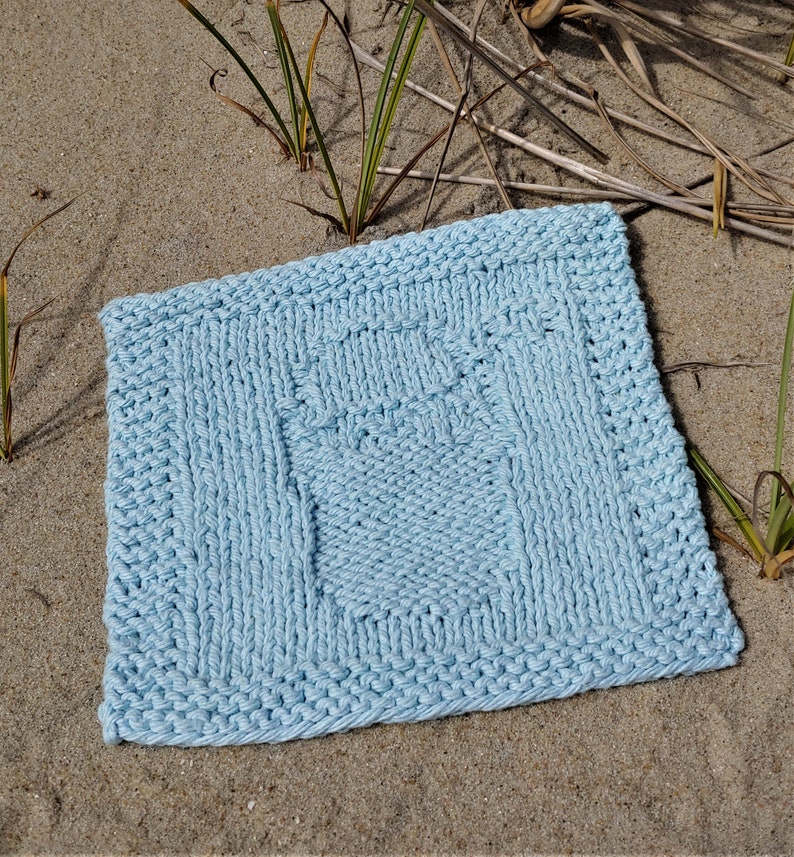 Beach Discloths PDF Knitting Pattern by Vint Hill Knits - Etsy