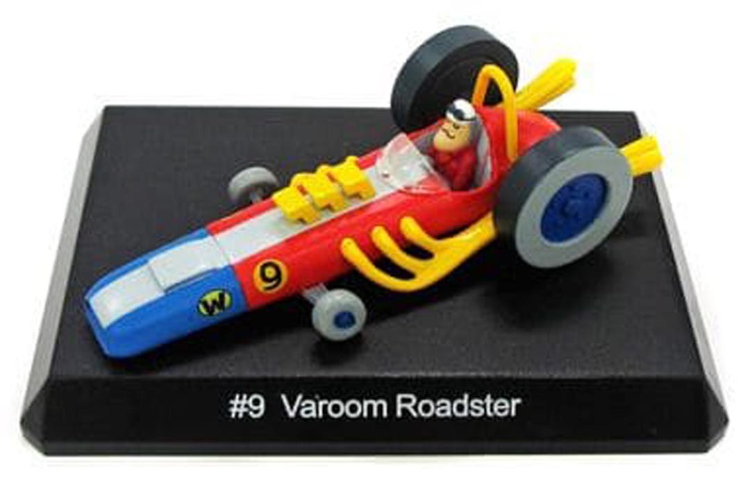 Varoom Roadster Wacky Races #9 Konami Capsule Toy - Hanna Barbera ...
