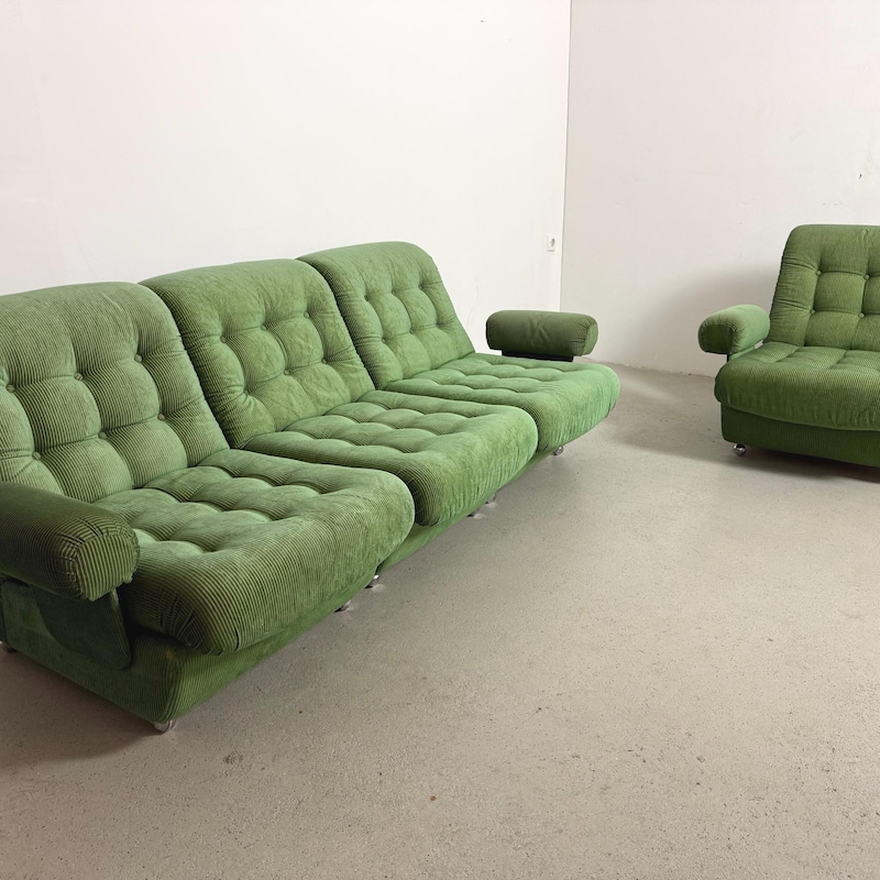 70s Vintage Modular Sofa - Etsy