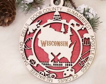 Madison Miss Wisconsin Capitol Ornament Engraved Madison - Etsy