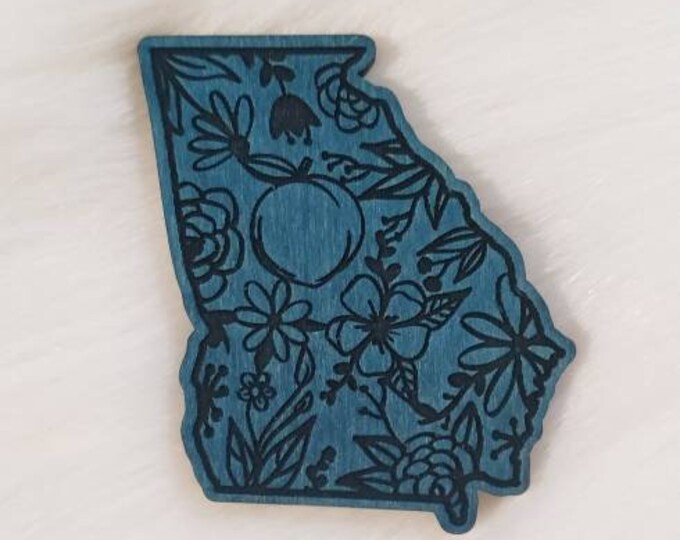 Georgia and Alabama Map, Original 1863 Johnsons Atlas Map, Savannah ...