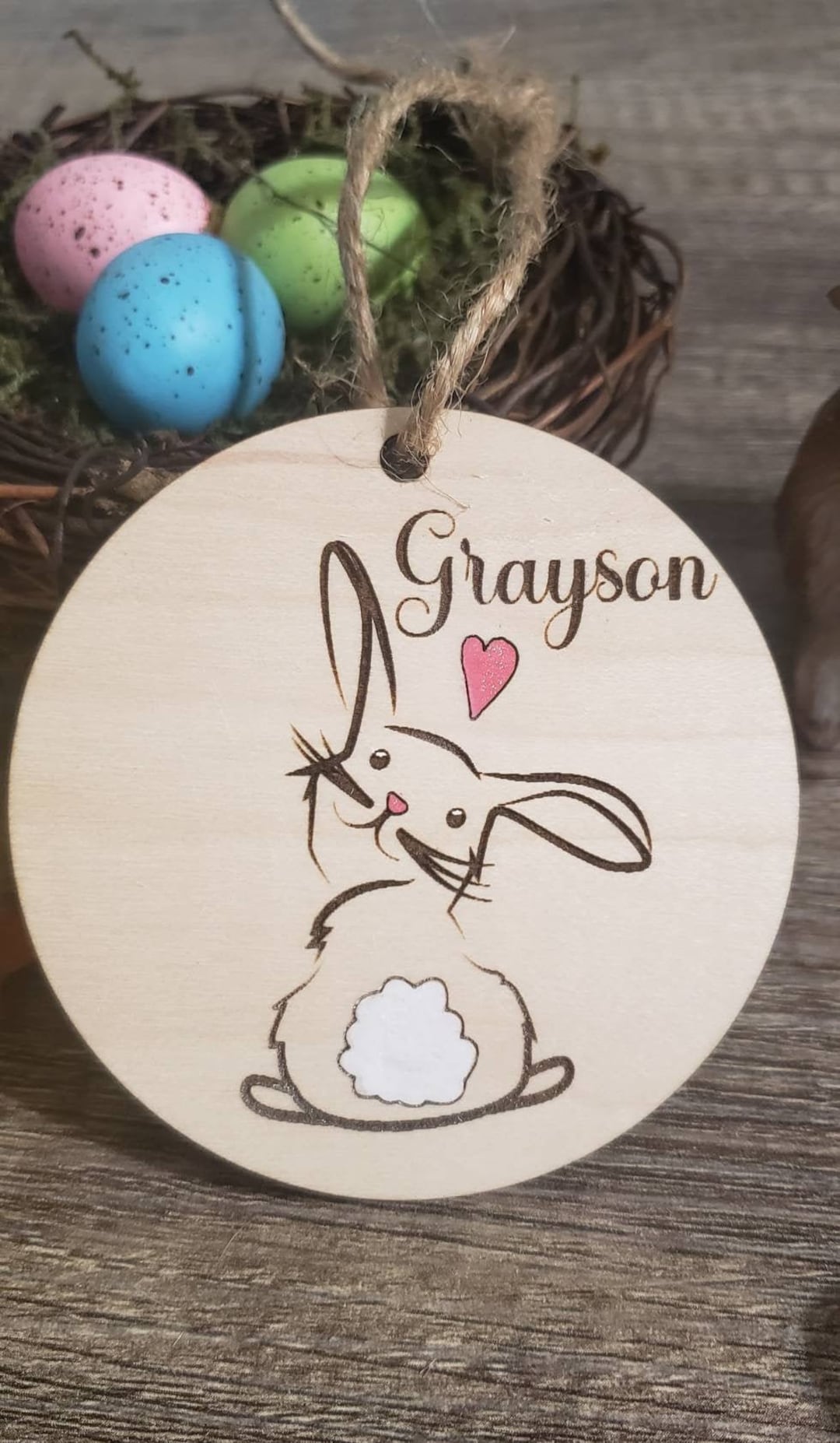 Rabbit Ornaments, Bunny Ornament, Bunny Memorial, Rabbit Memorial ...