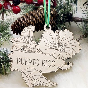 Puerto Rico Flower Magnet, PR Magnet, Puerto Rico Magnet, Coqui, San ...