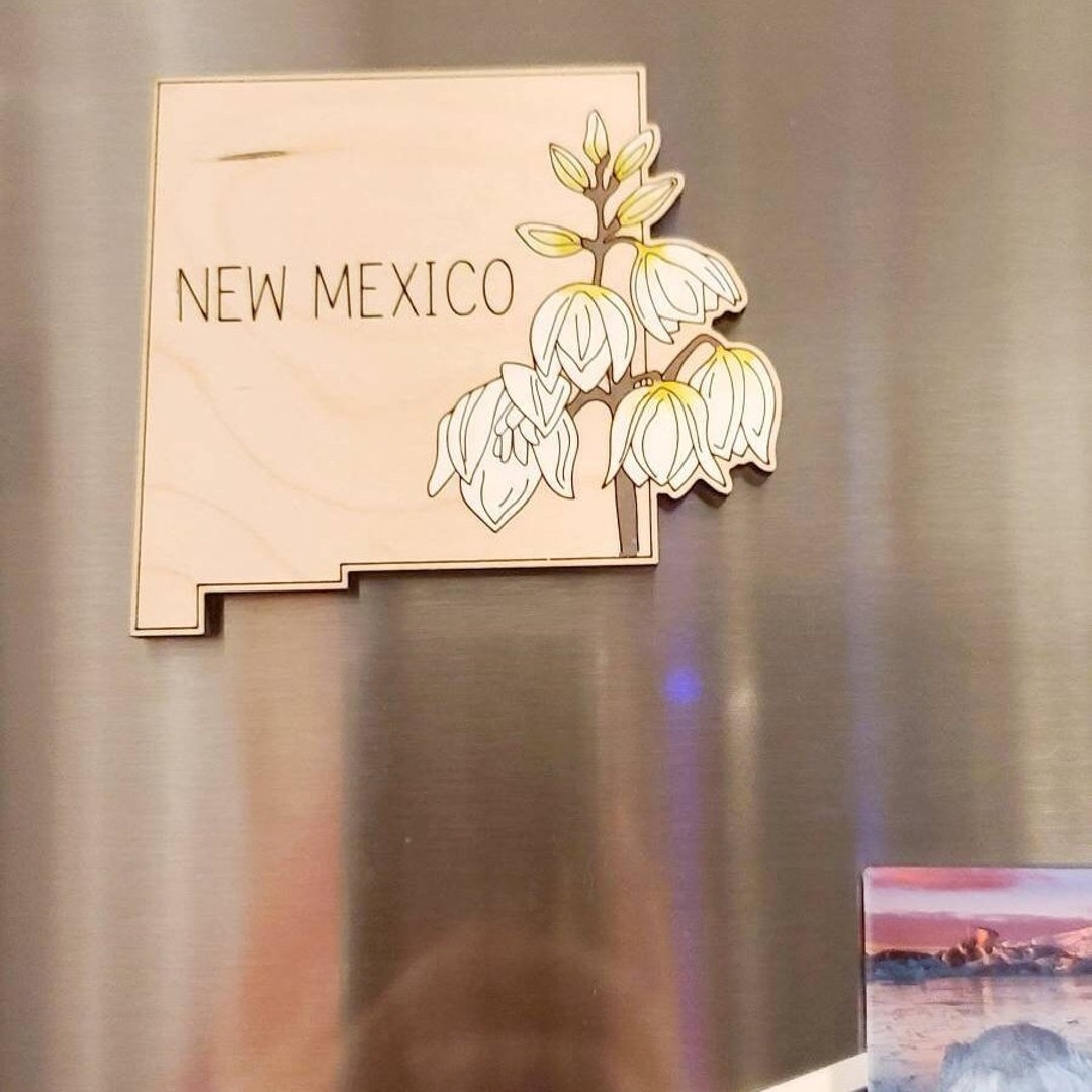 New Mexico Magnet NM Magnet Carlsbad Magnet White Sands - Etsy