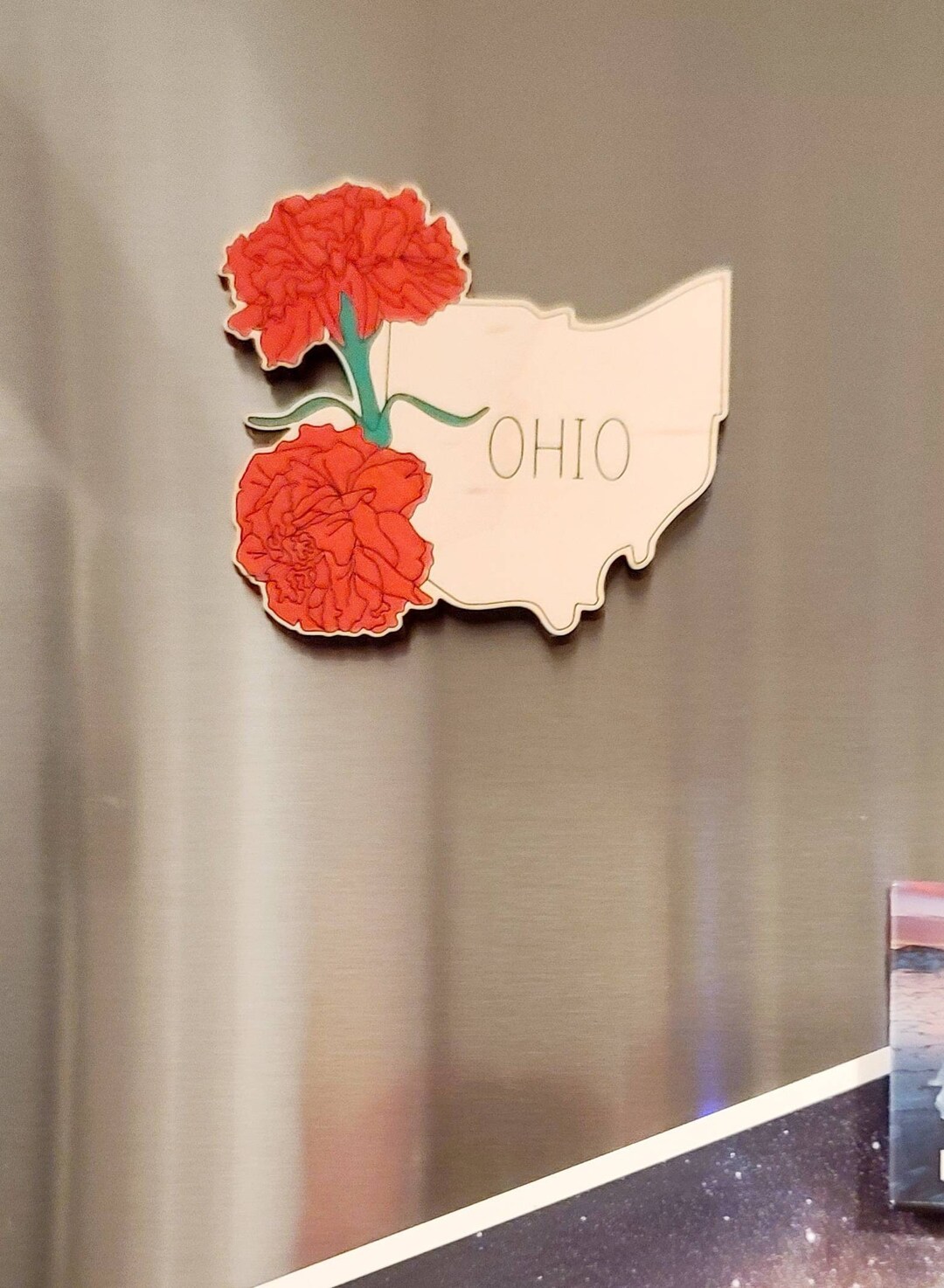 Ohio Magnet, OH Magnet, Columbus Magnet, Ohio Vacation Magnet, Buckeye ...