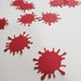Blood Splatter Confetti, Murder Mystery Party, Friday the 13th Party ...