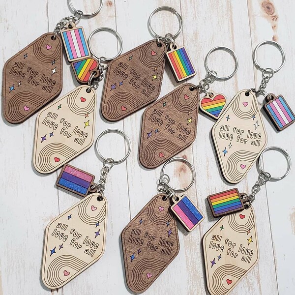 Pride Keychains - Etsy