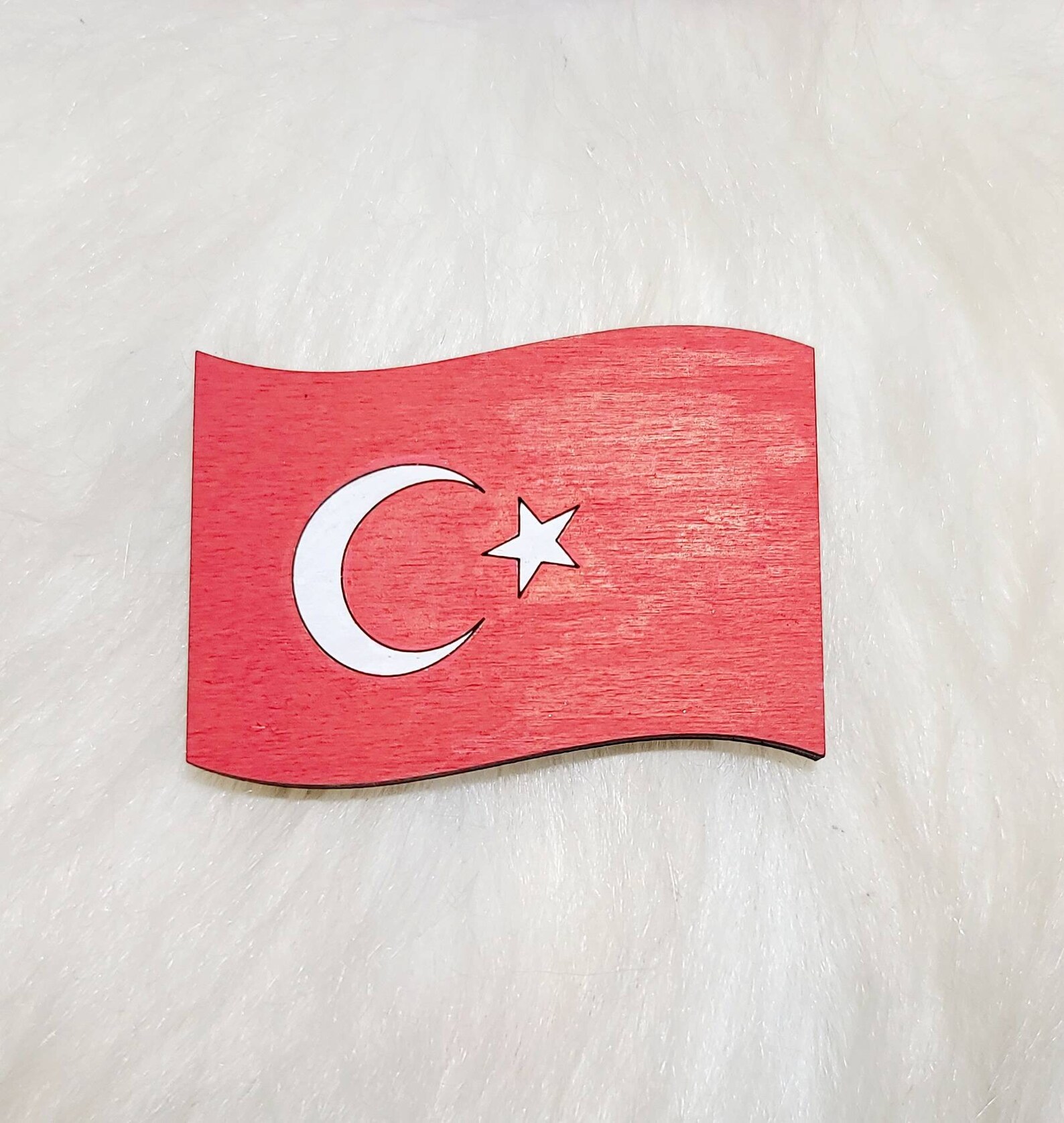 Turkey Souvenir Flag Hand-painted Magnets, Turkish Magnet, Travel ...