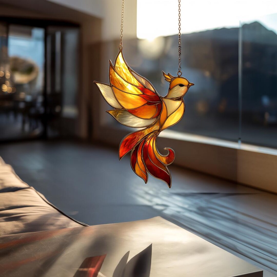 Bird Window Suncatcher, Rainbow Light Catcher for Home - Etsy