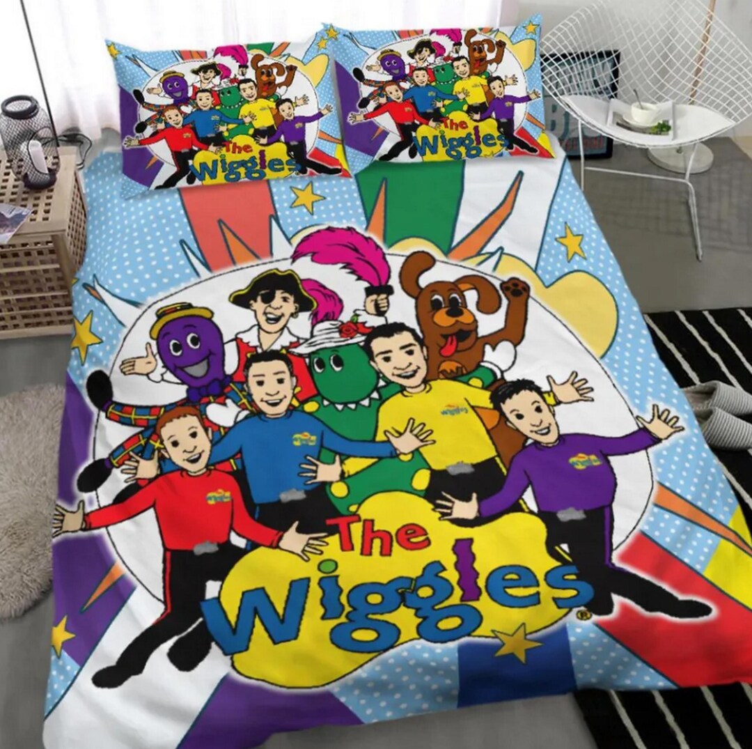 Personalized the Wiggles Cartoon Blanket, the Wiggles Bedding Set ...
