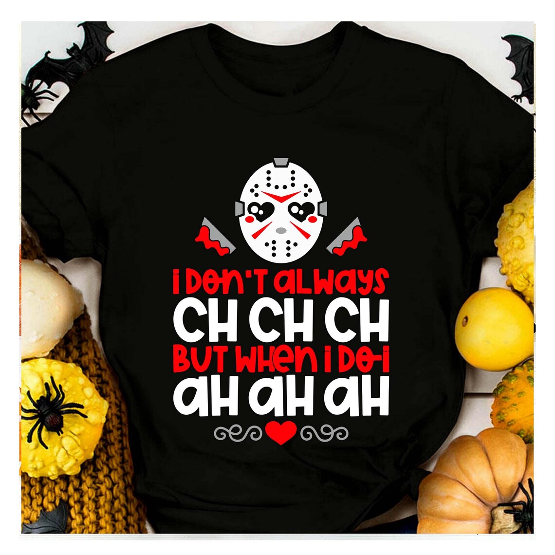 Jason Voorhees Ch Ch Ah Ah Friday Crystal Halloween Horror Png, Horror Jason Sublimation ...