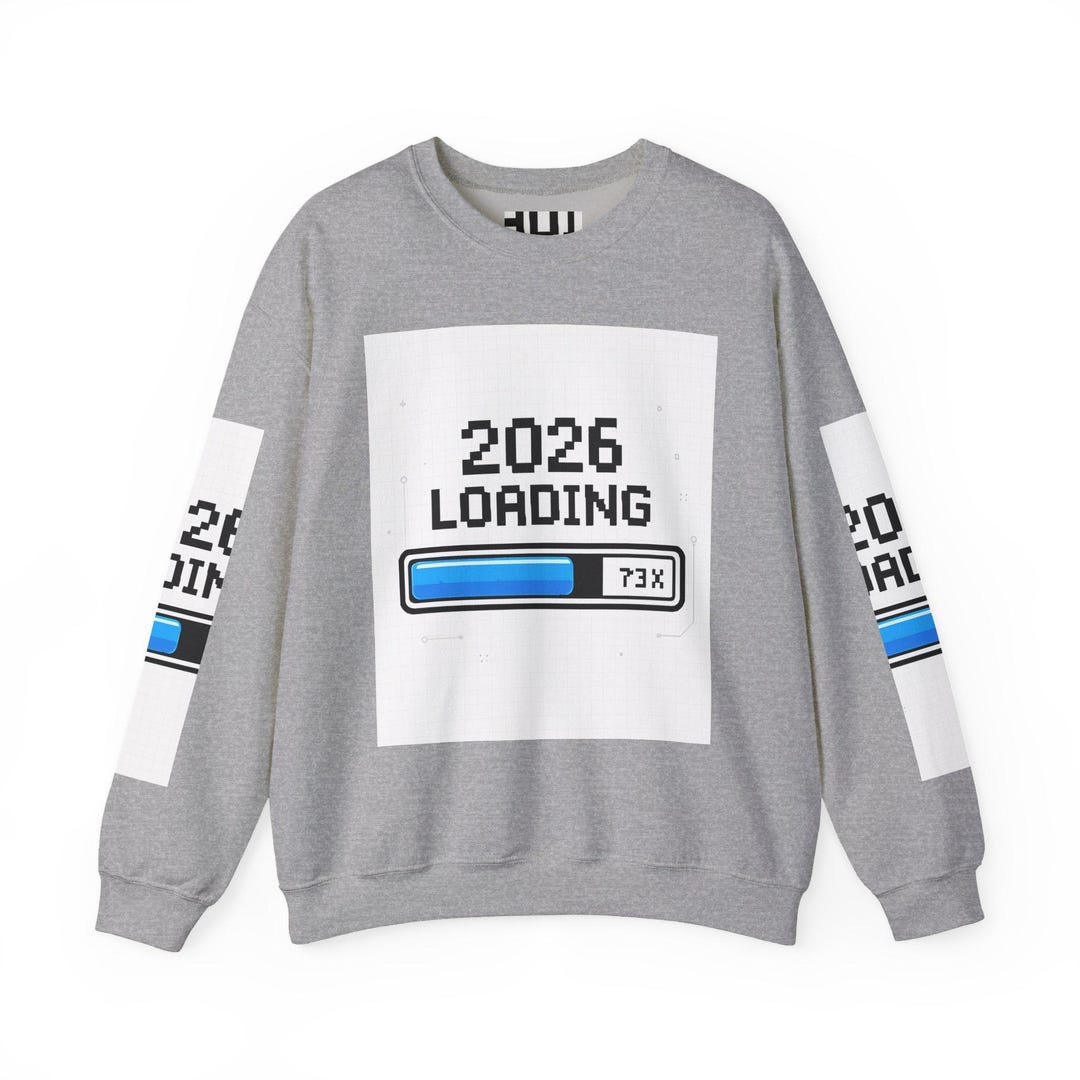 Future is Loading Sweatshirt | Retro Gaming Jumper | Funny 2026 Loading ...