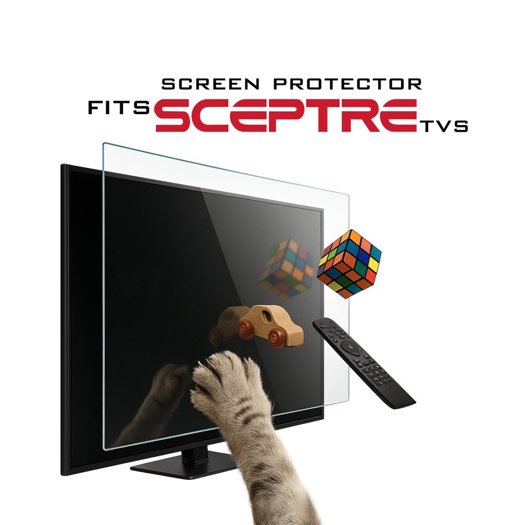 TV Screen Protector for Sceptre Tvs. Custom Fit and Anti Scratch ...