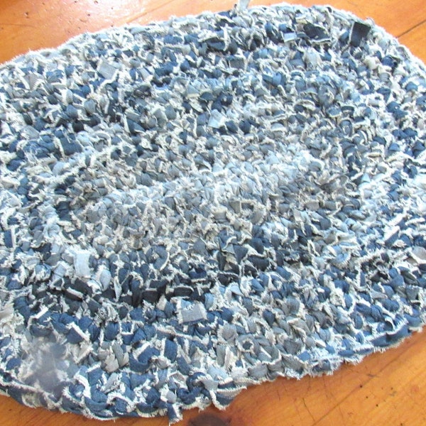 Oval Rag Rug - Etsy
