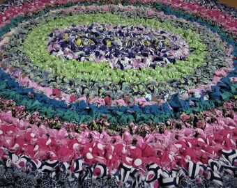 Crocheted Rag Rug | Etsy