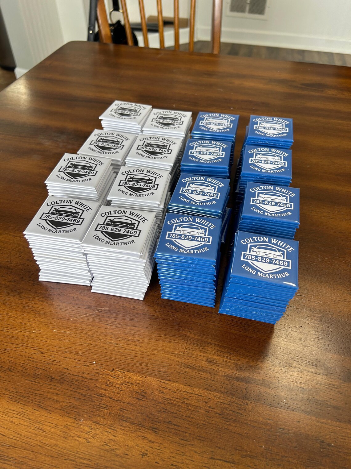 Custom Business Logo Magnets, Real Estate Marketing Magnet ...