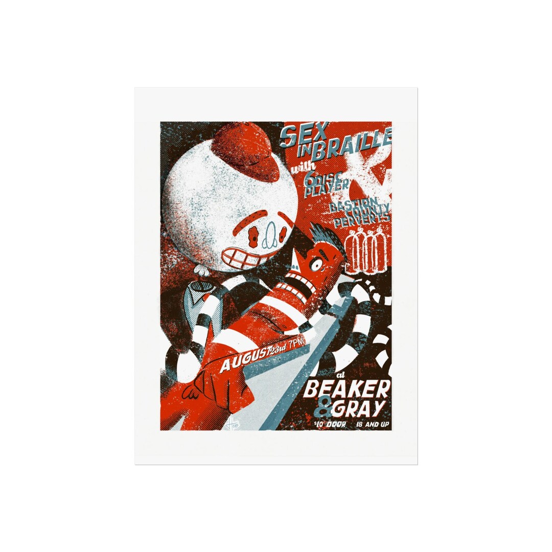 Retro Cartoon Rocket Poster Fine Art Poster | Vintage Space ...