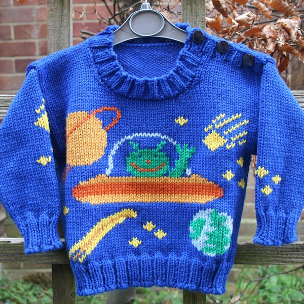 Alien Sweater - Etsy