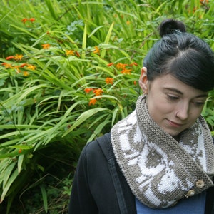 Sheep Cowl KNITTING PATTERN in Pdf | Knit This Cosy Sheep Cowl Using ...