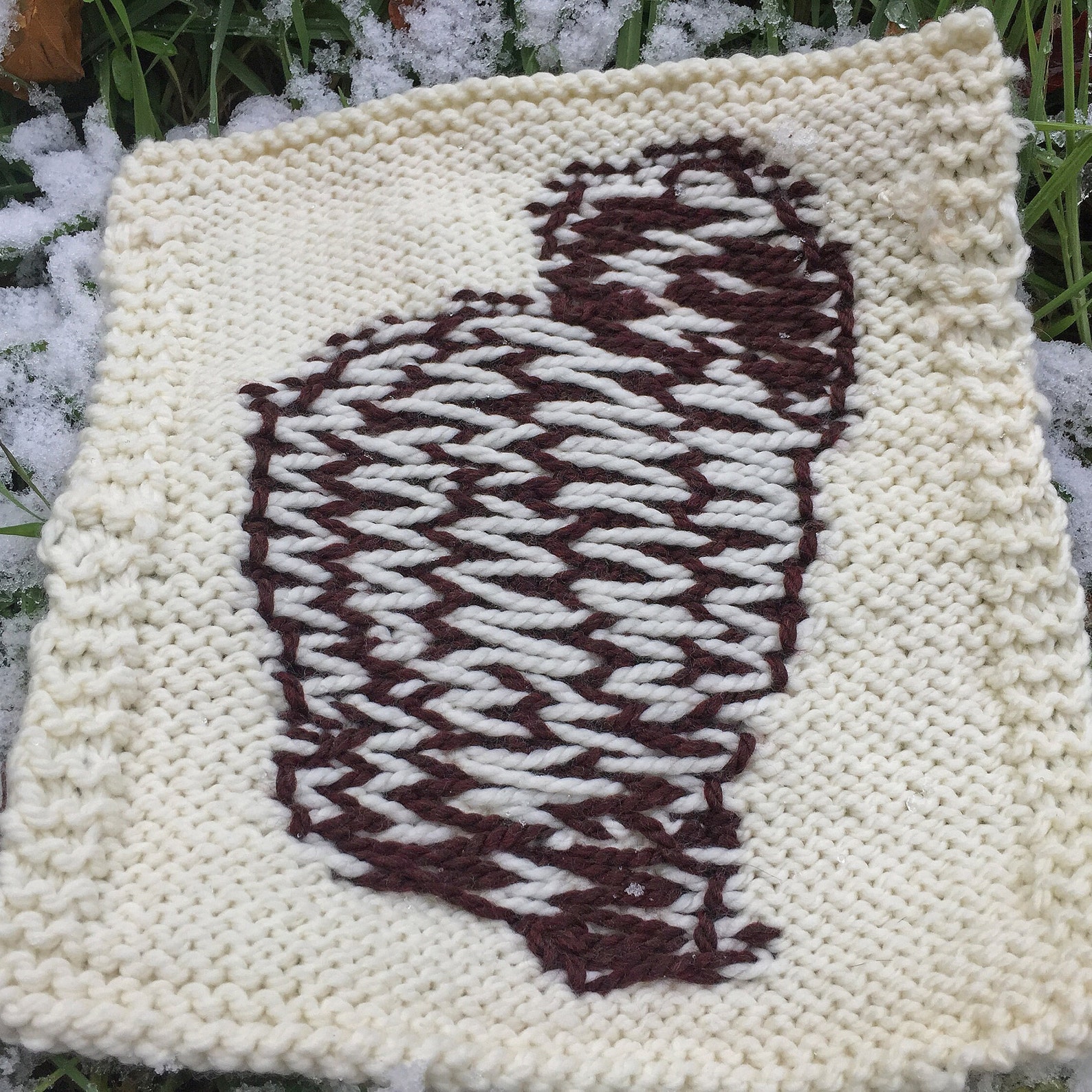 RAM KNITTING CHART, Sheep Motif Chart for Knitters, Instant Download ...