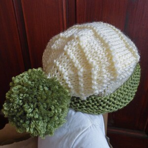 KNITTING PATTERN for a Baby's Hat, Laurel Baby Hat, PDF Pattern, Easy ...