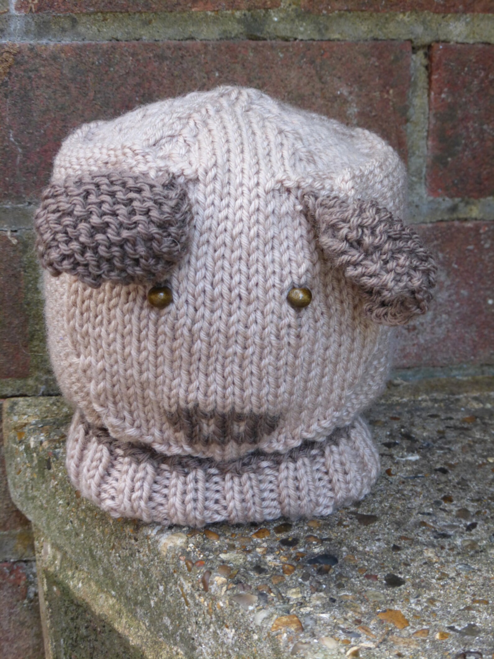 BABY KNITTING PATTERN in Pdf Puppy Dog Baby Hat - Etsy