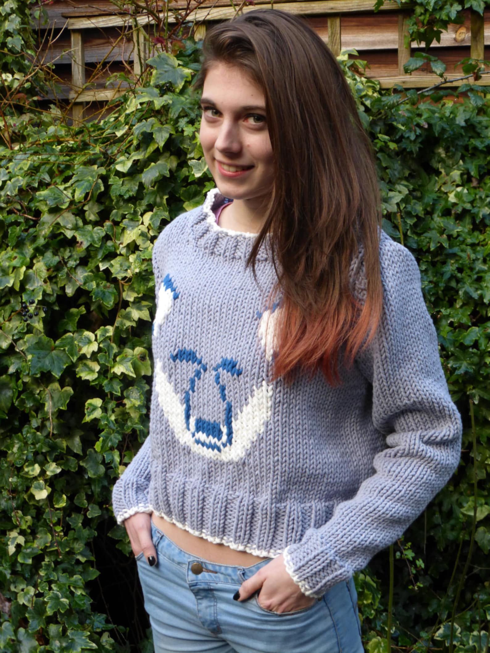 Wolf Sweater KNITTING PATTERN in Pdf DIY Pattern to Make a - Etsy