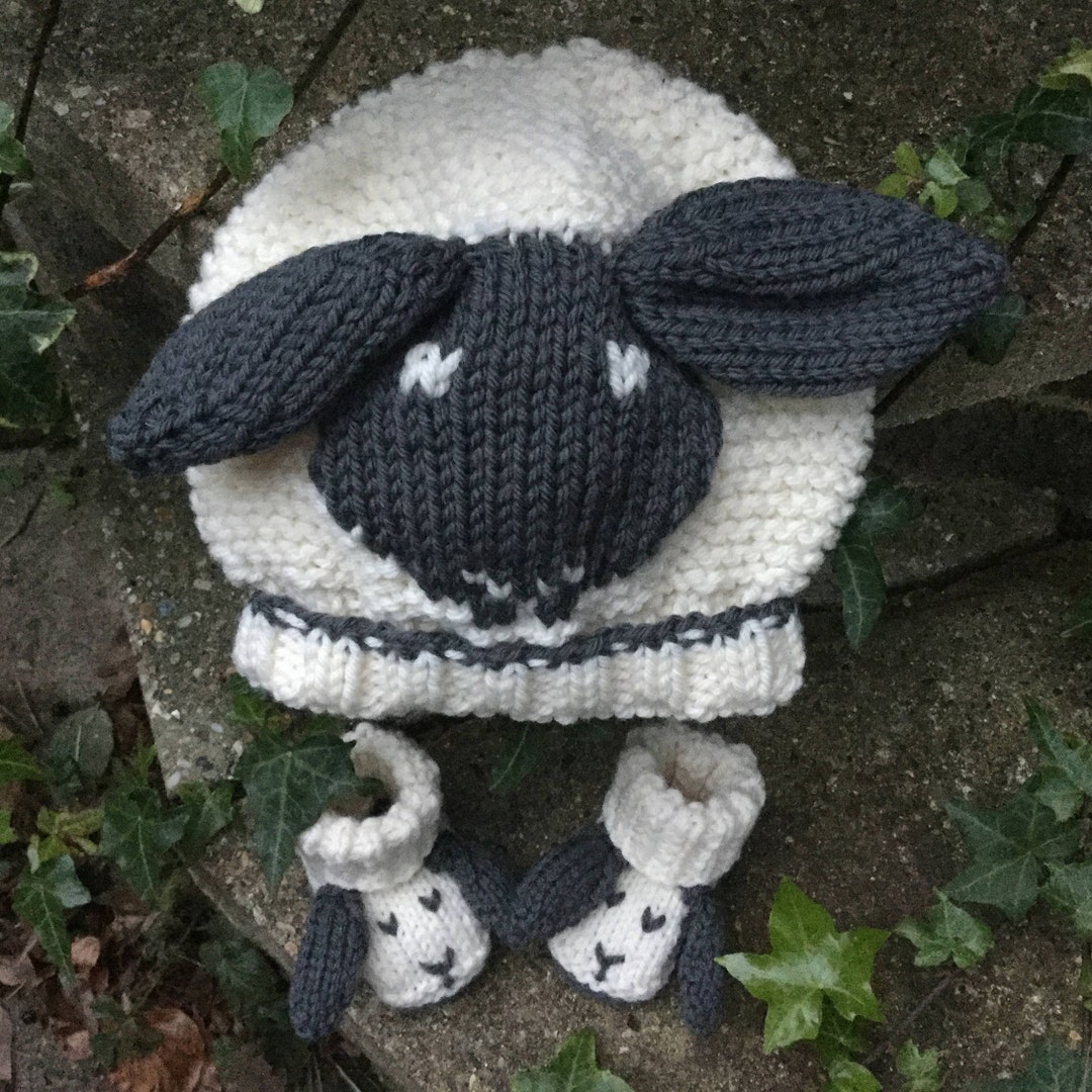 KNITTING PATTERNS for BABIES in Pdf | Little Sheep Hat and Little Sheep ...