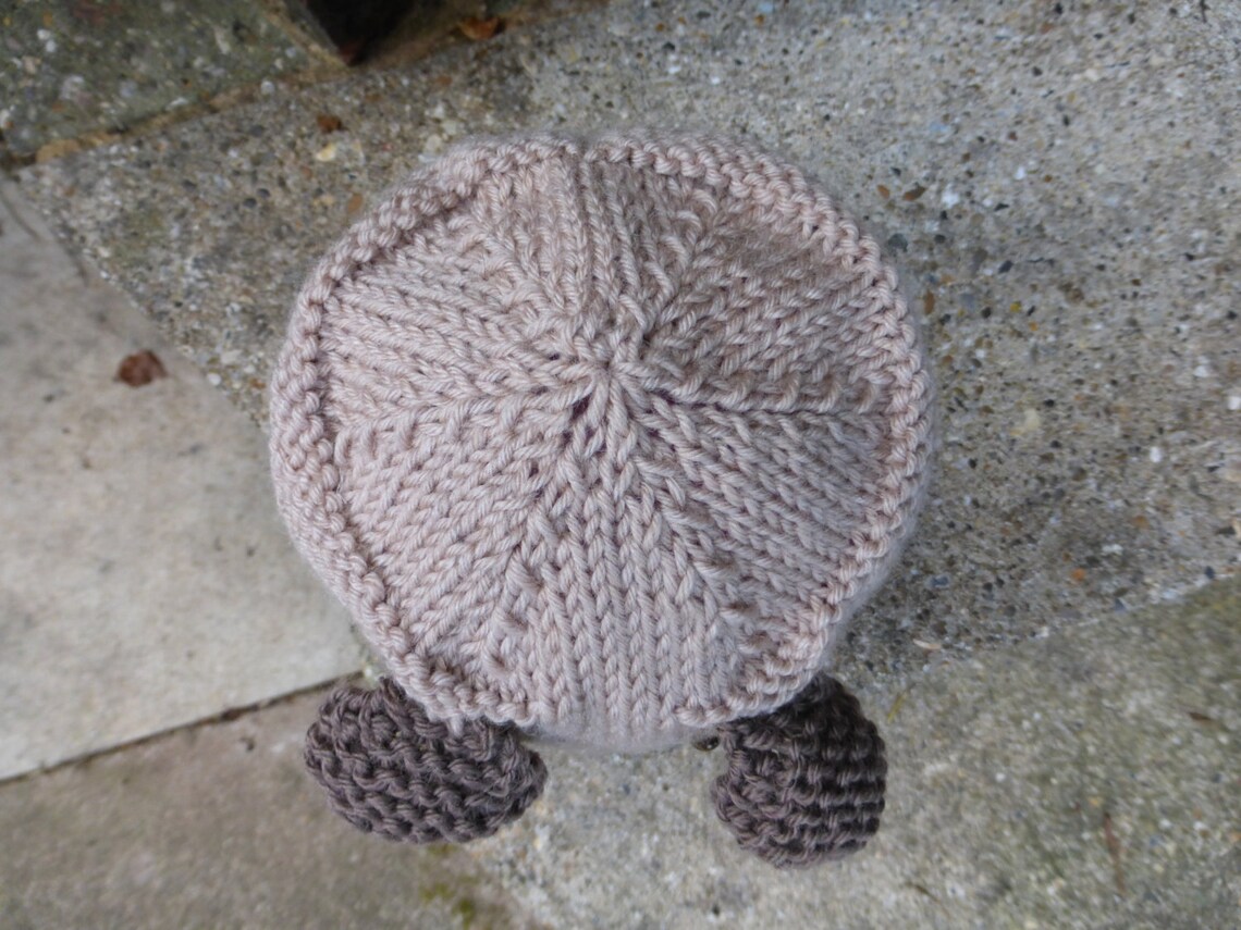 BABY KNITTING PATTERN in Pdf Puppy Dog Baby Hat | Etsy