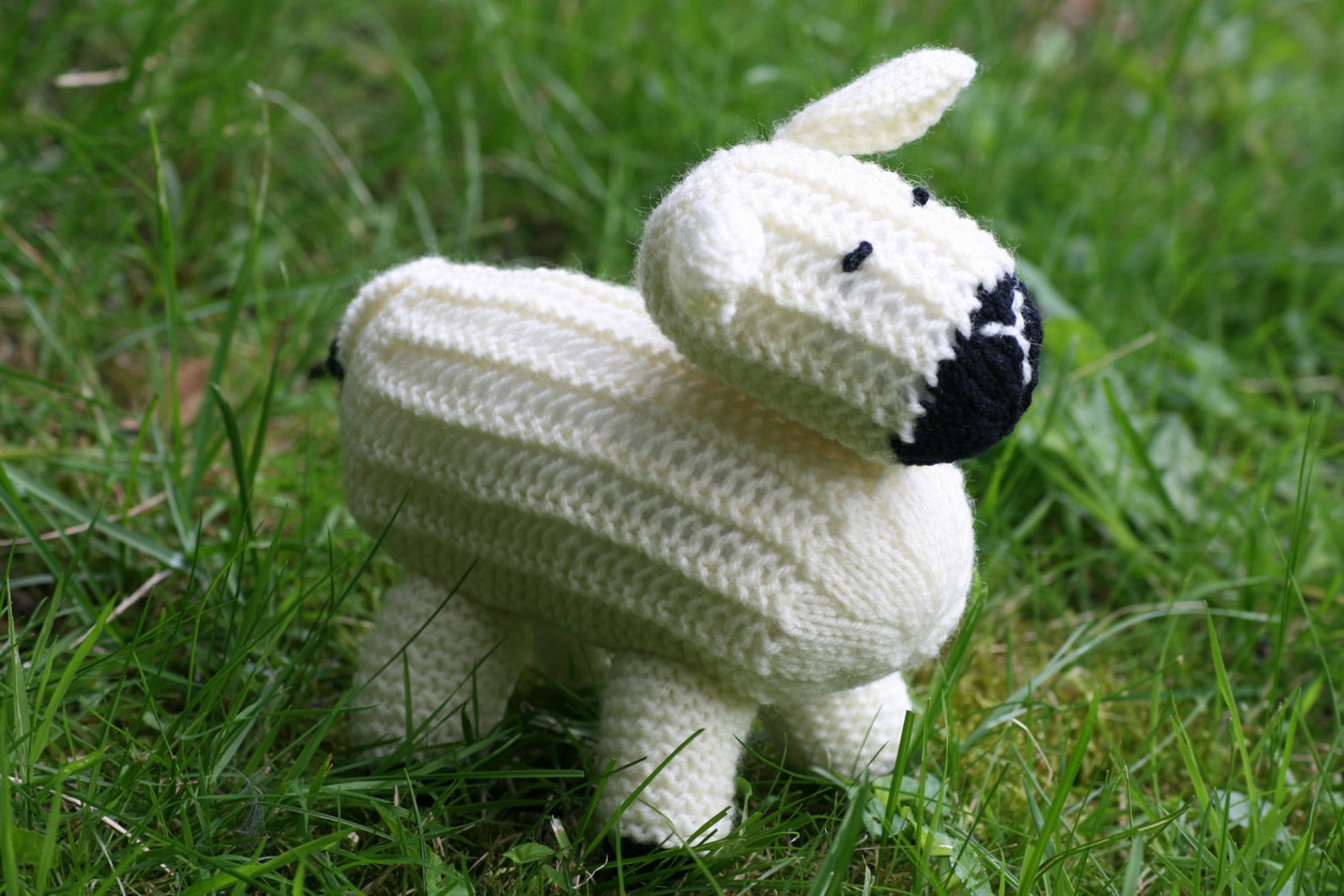 Sheep Soft Toy KNITTING PATTERN Lucy Lamb Softie is a Cute - Etsy