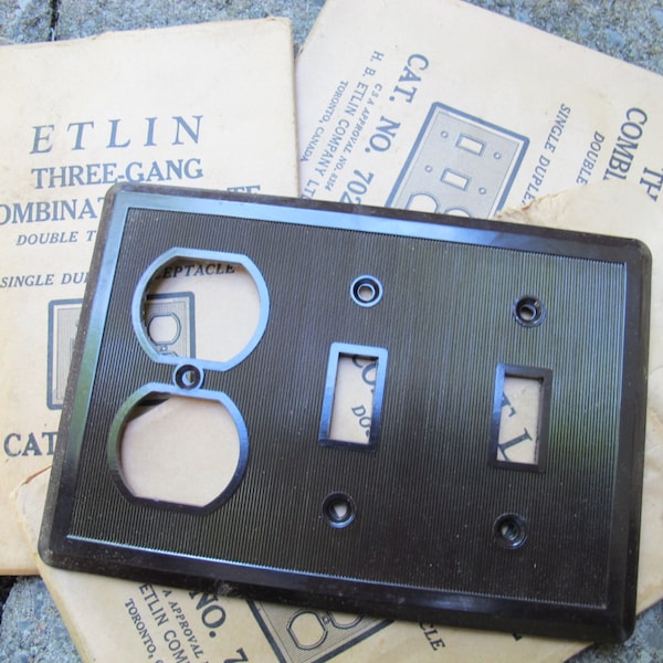 Bakelite Switch Plate - Etsy