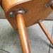 Mid Century Modern Sewing Box / Danish Design Swivel Drawer Sewing Box ...