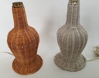 Wicker Lamp Base | Etsy