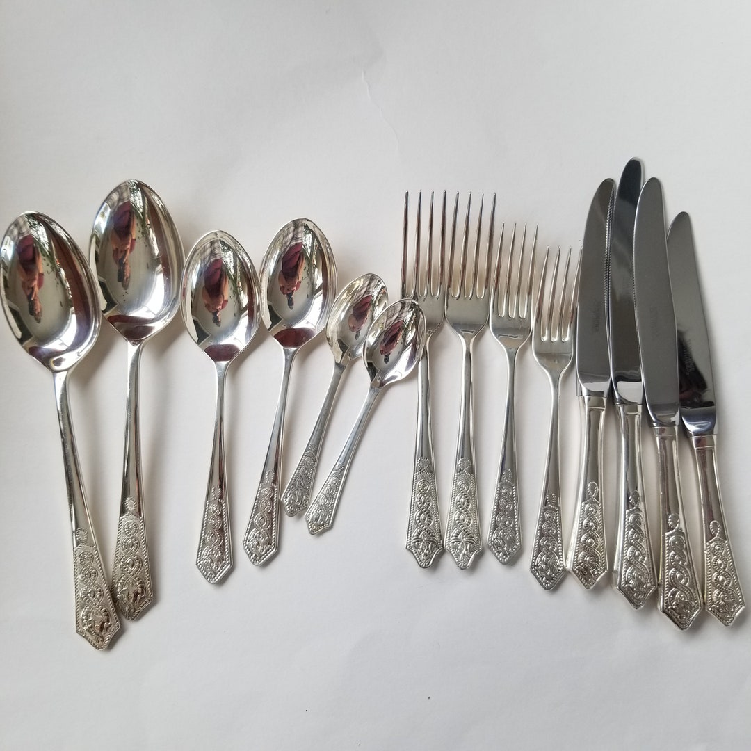 Preowned Newbridge Celtic Flatware Pieces / Silver Plate Celtic Cutlery ...