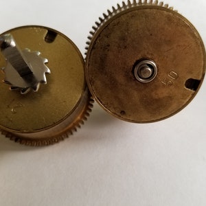 Large Lot Brass Barrel Clock Mainsprings lot of 12 / Hermle NOS ...